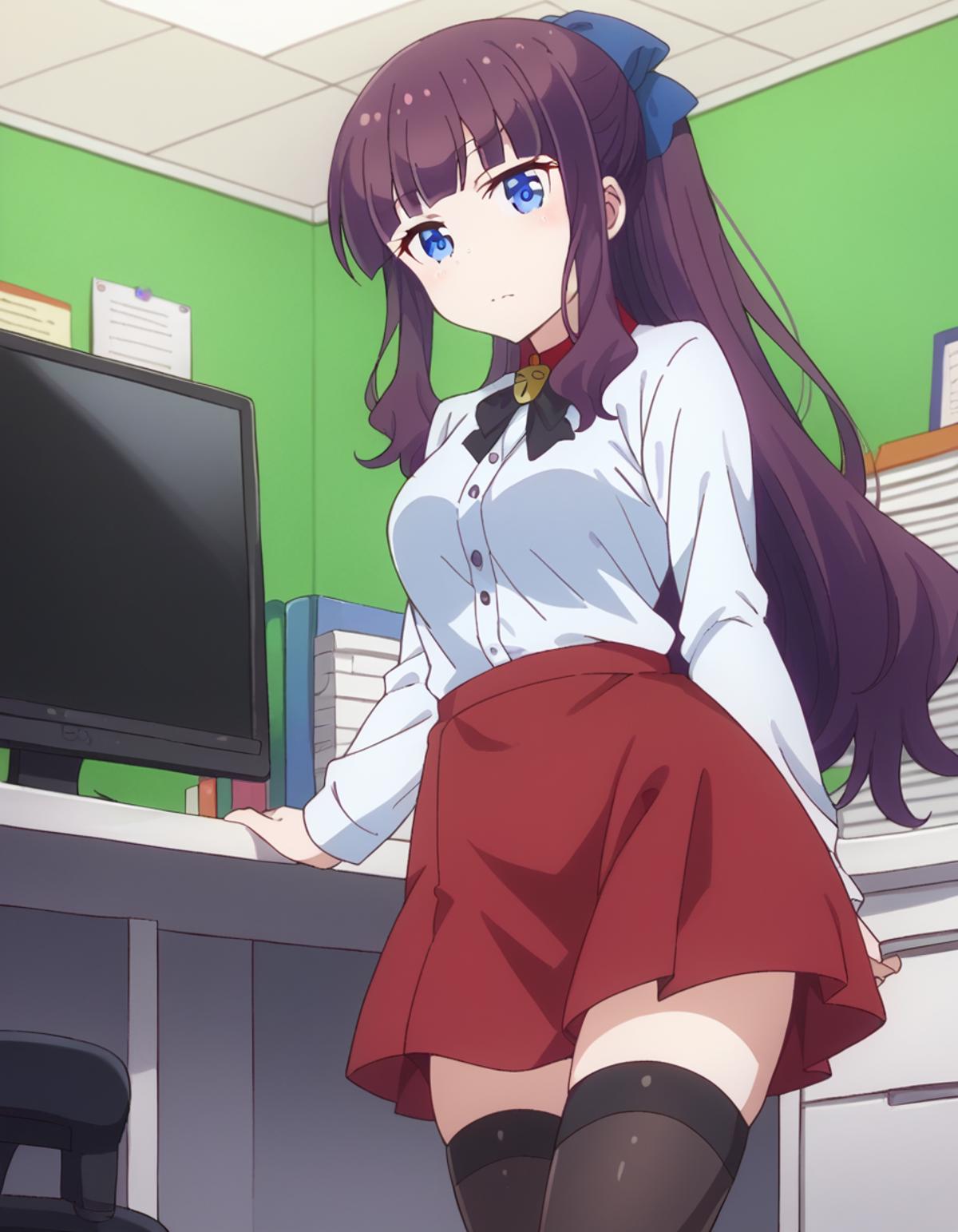 Hifumi Takimoto (滝本 ひふみ) - New Game! - anime s2/booru | Stable ...