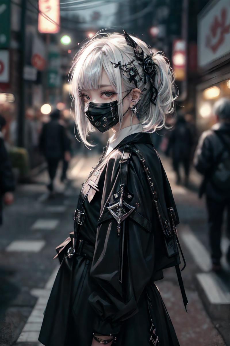 Gothic Punk Girl testing | Civitai