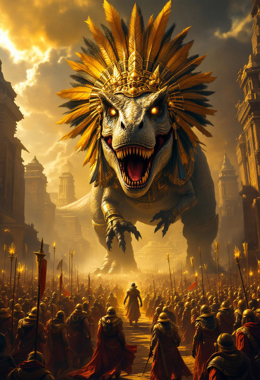 Aztec armor T-rex | Civitai