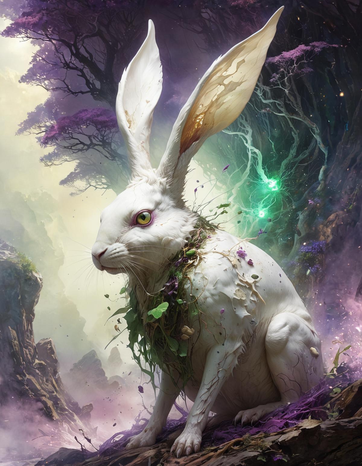 surreal fantasy bunny | Civitai