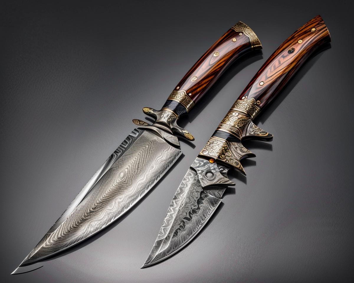 Damascus steel /Damascus knife - Damascus knife | Stable Diffusion LoRA ...