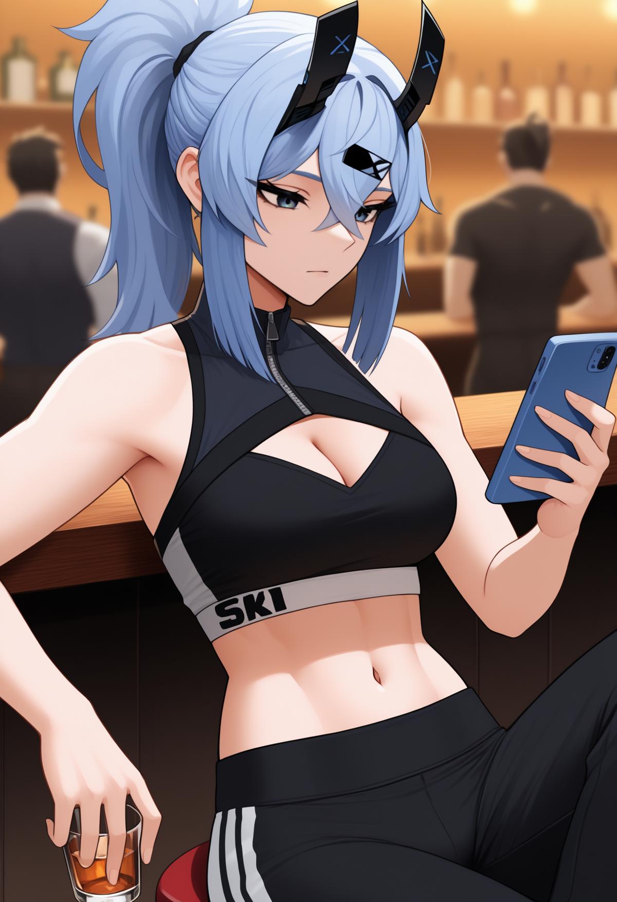 [IllustriousXl v0.1 LoCon] Saki | The Atko's OC - v1.0 Showcase | Civitai