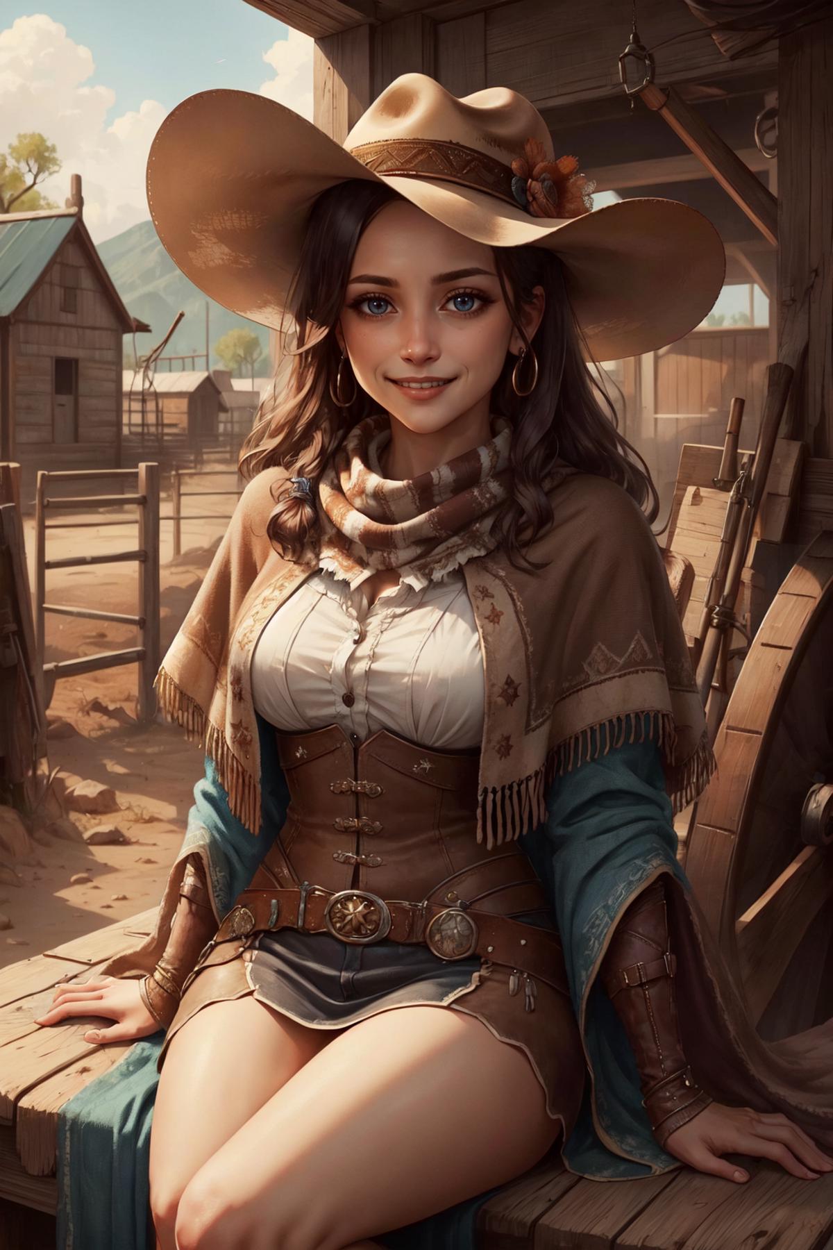 Wildwest World - v1.0 | Stable Diffusion LoRA | Civitai