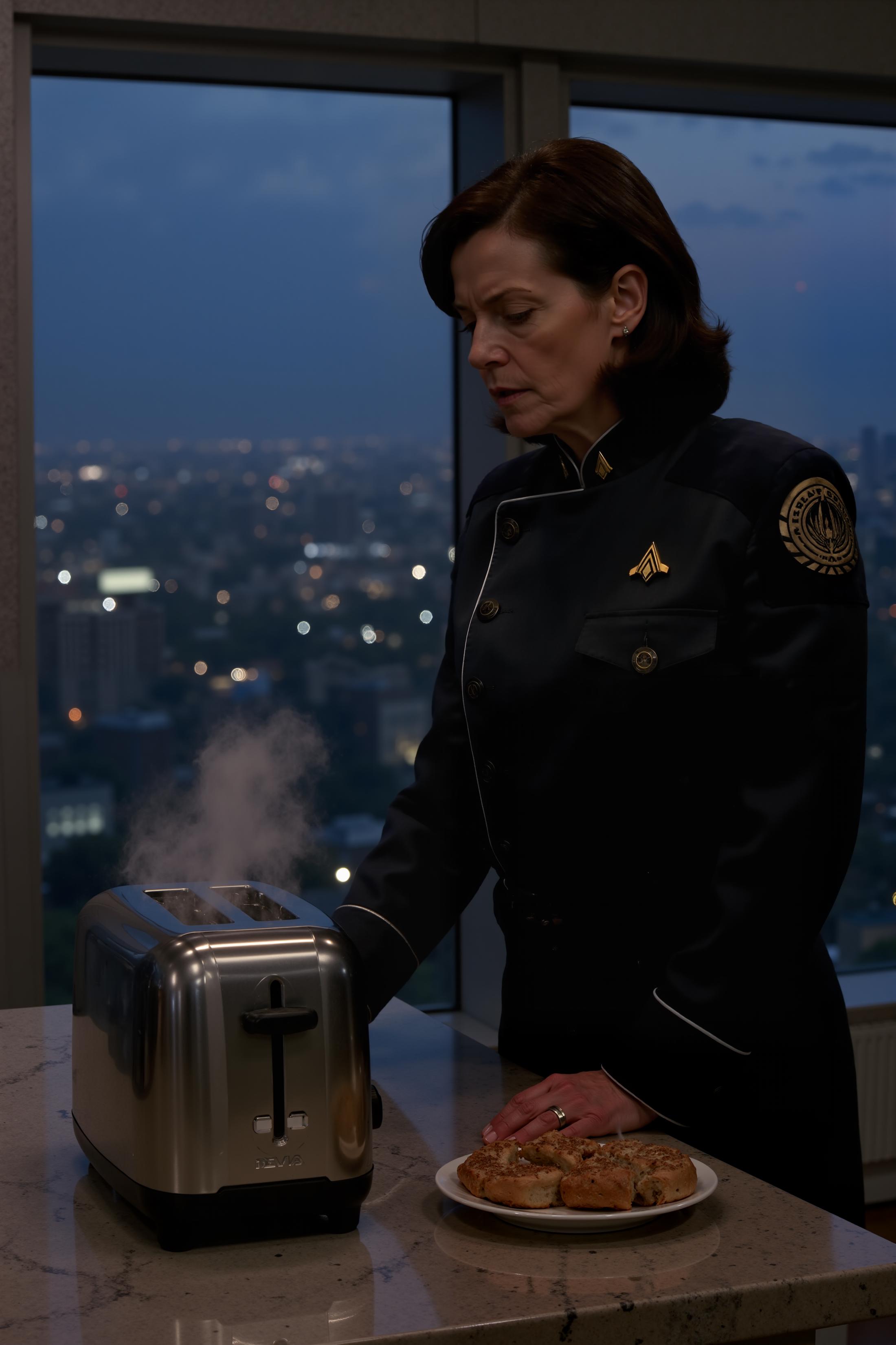 Battlestar Galactica uniforms (2 variants)(flux) - Officer Uniform