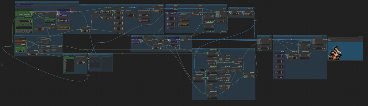 Fan Grid | ComfyUI workflow - v1.1 | Stable Diffusion Workflows | Civitai