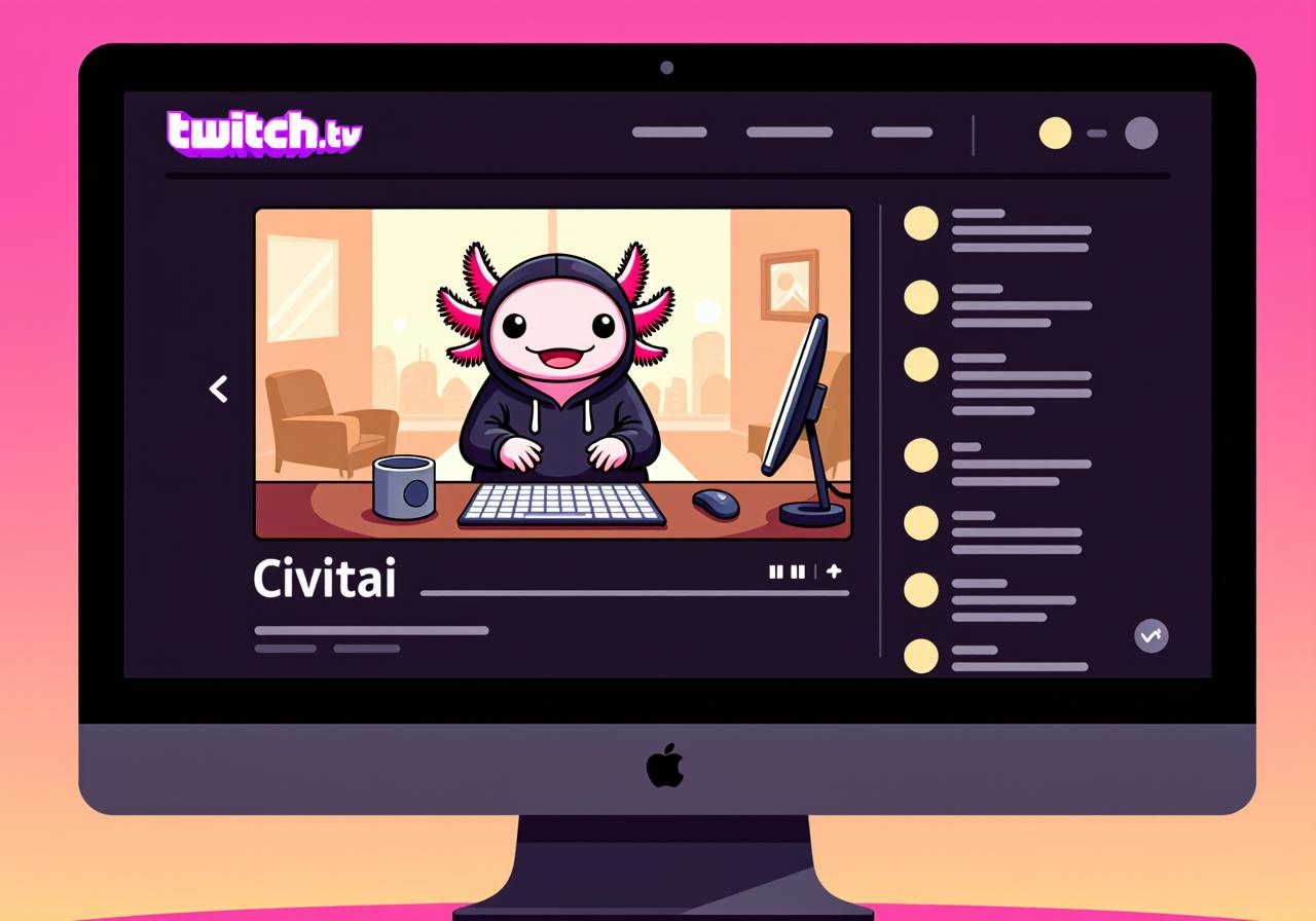 I will be on Civitai's Twitch Stream 12/20/24 6:00 PM EST | Civitai