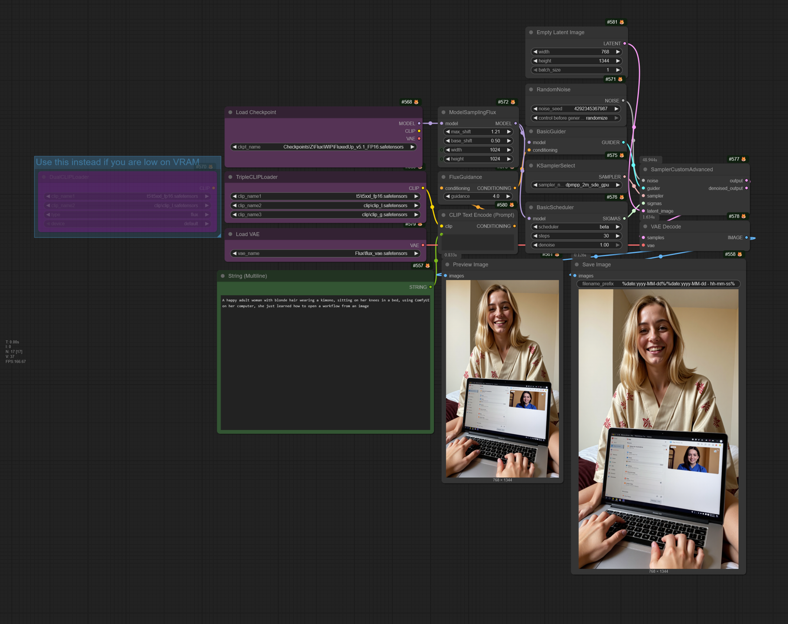 Simple ComfyUI SDXL / Pony / Illustrious / Flux workflow | Civitai
