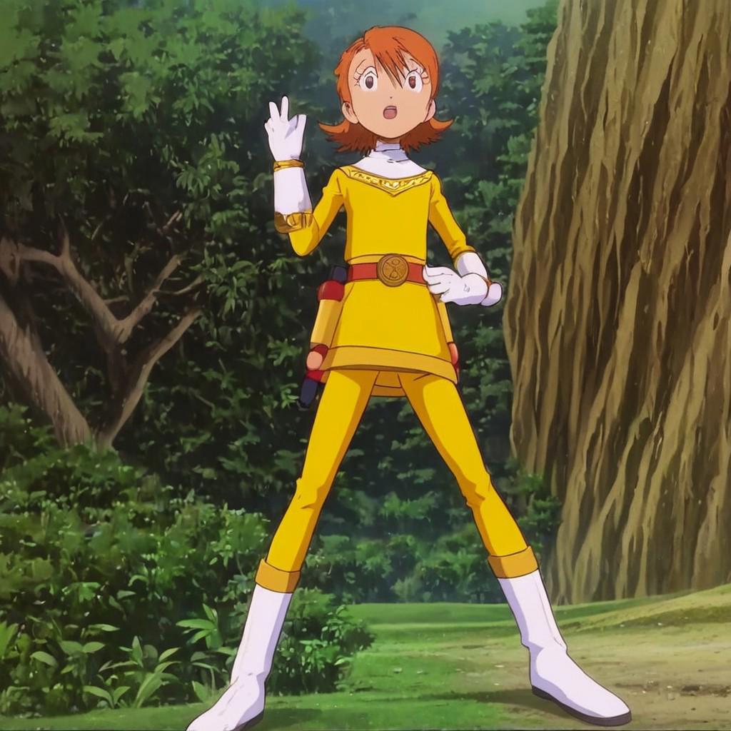 Sora Takenouchi As Yellow Zeo Ranger | Civitai