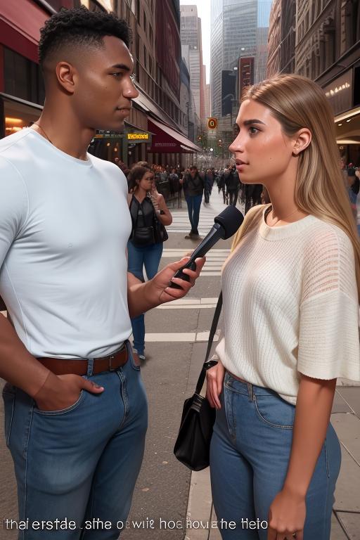 Street Interview [meh] - v1.0 | Stable Diffusion LoRA | Civitai