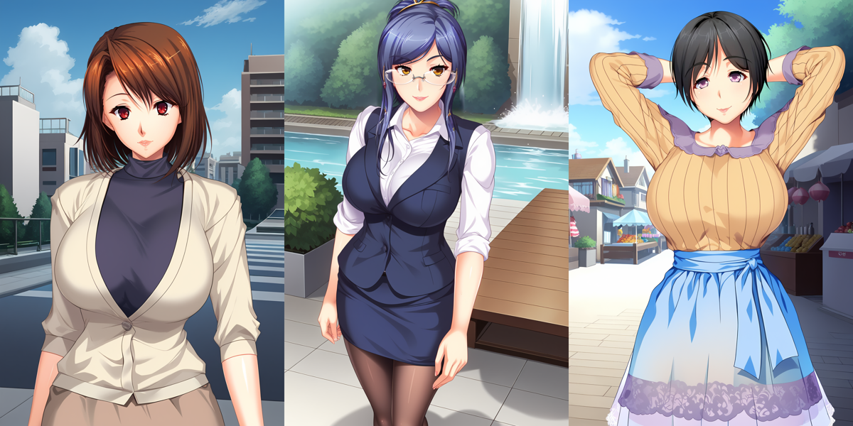 [Hodumi Kaoru] Musumama & Itsumama Character Outfit prompts | Civitai