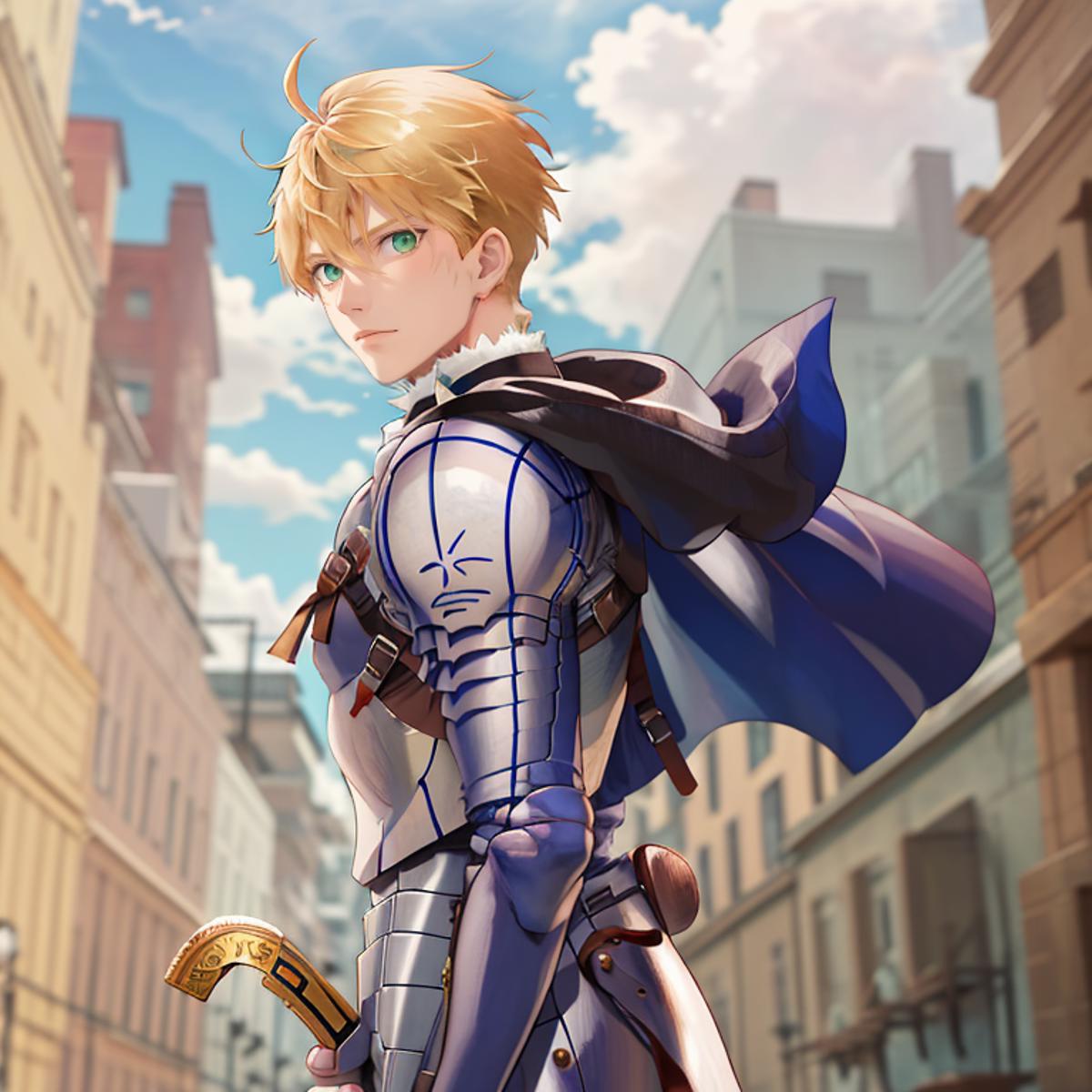 旧剑(arthur Pendragon)杰帕德(gepard Landau) Fategrand Order崩坏:星穹铁道honkai Star Rail Pendragon