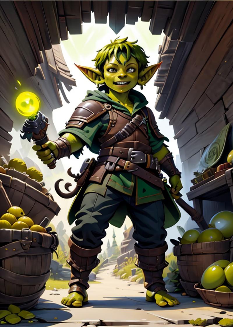 Goblin Rogue Dandd