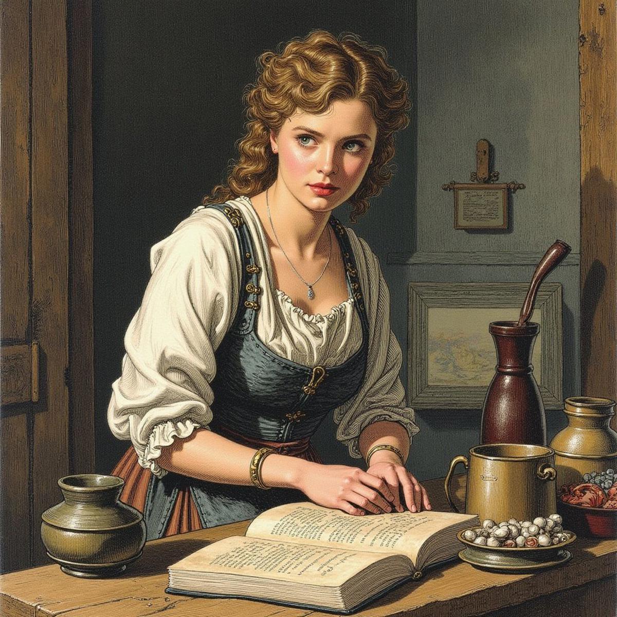 Gustave Dore Woodcut Style Flux-D - v1.0