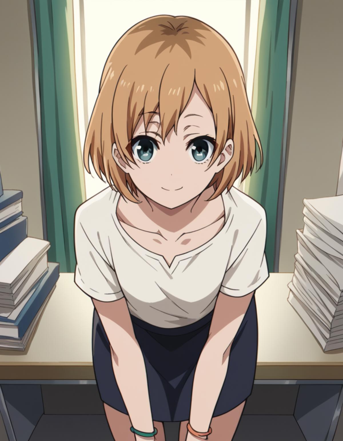 Aoi "Oi-chan, Myamori" Miyamori (宮森 あおい) - SHIROBAKO - anime s1 ...