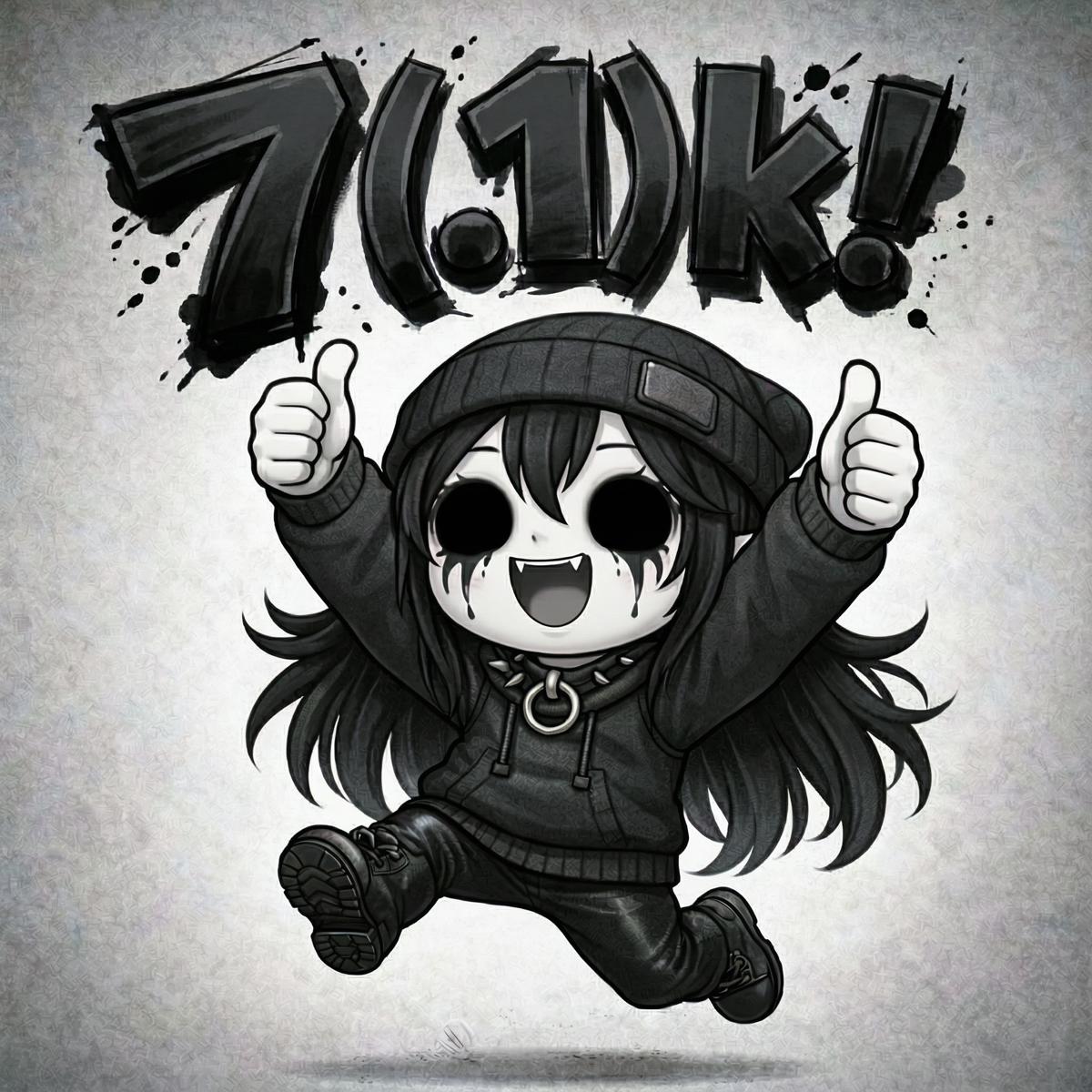Thank you for 7(.1)K! (And 1 year!!) | Civitai