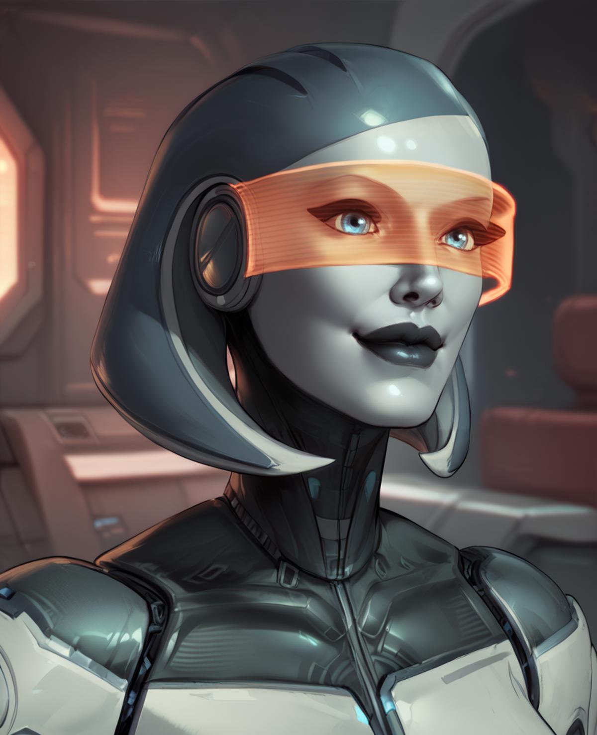 EDI (android) - Mass Effect (ME3) (1.5/PonyXL) - v3 - Pxl version ...