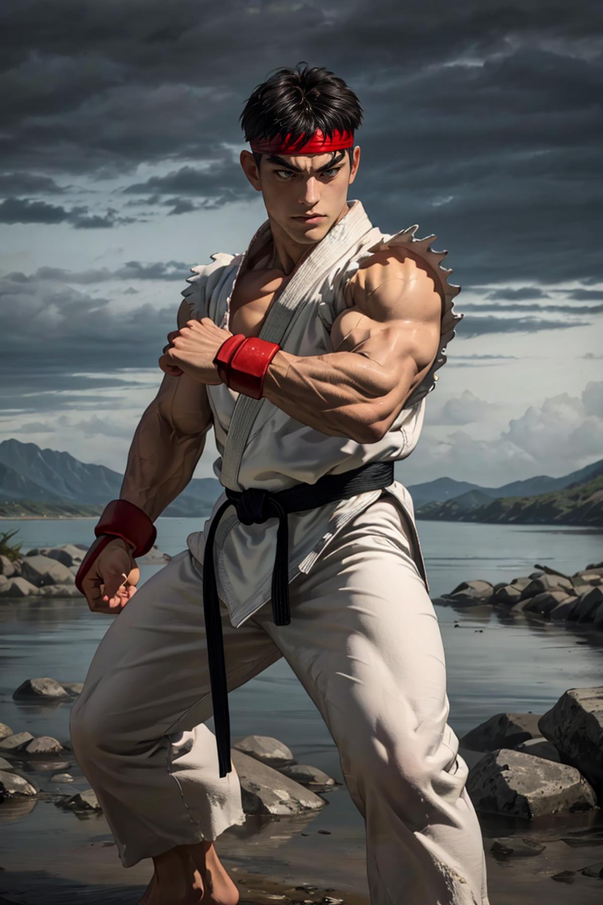 Ryu - Classic/Hot/SF6 [Street Fighter] - Classic | Stable Diffusion ...