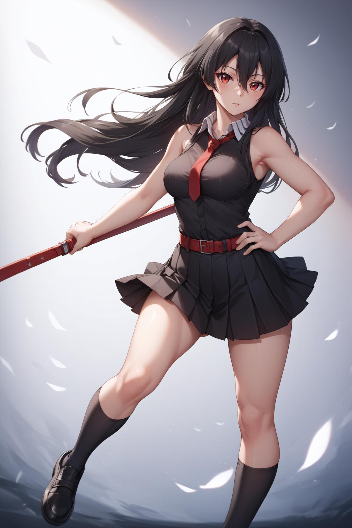 Akame "Demon Murasame" | Akame ga Kill! | PonyXL and sd 1.5 - Pony v1.0 | Stable Diffusion LoRA ...