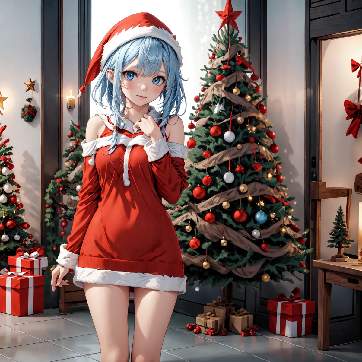 X'mas elf girl LoRA - v0.4 | Stable Diffusion LoRA | Civitai