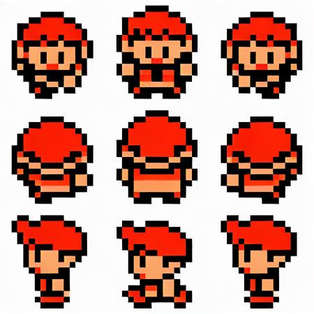 Pokemon Gold Trainer Sprites