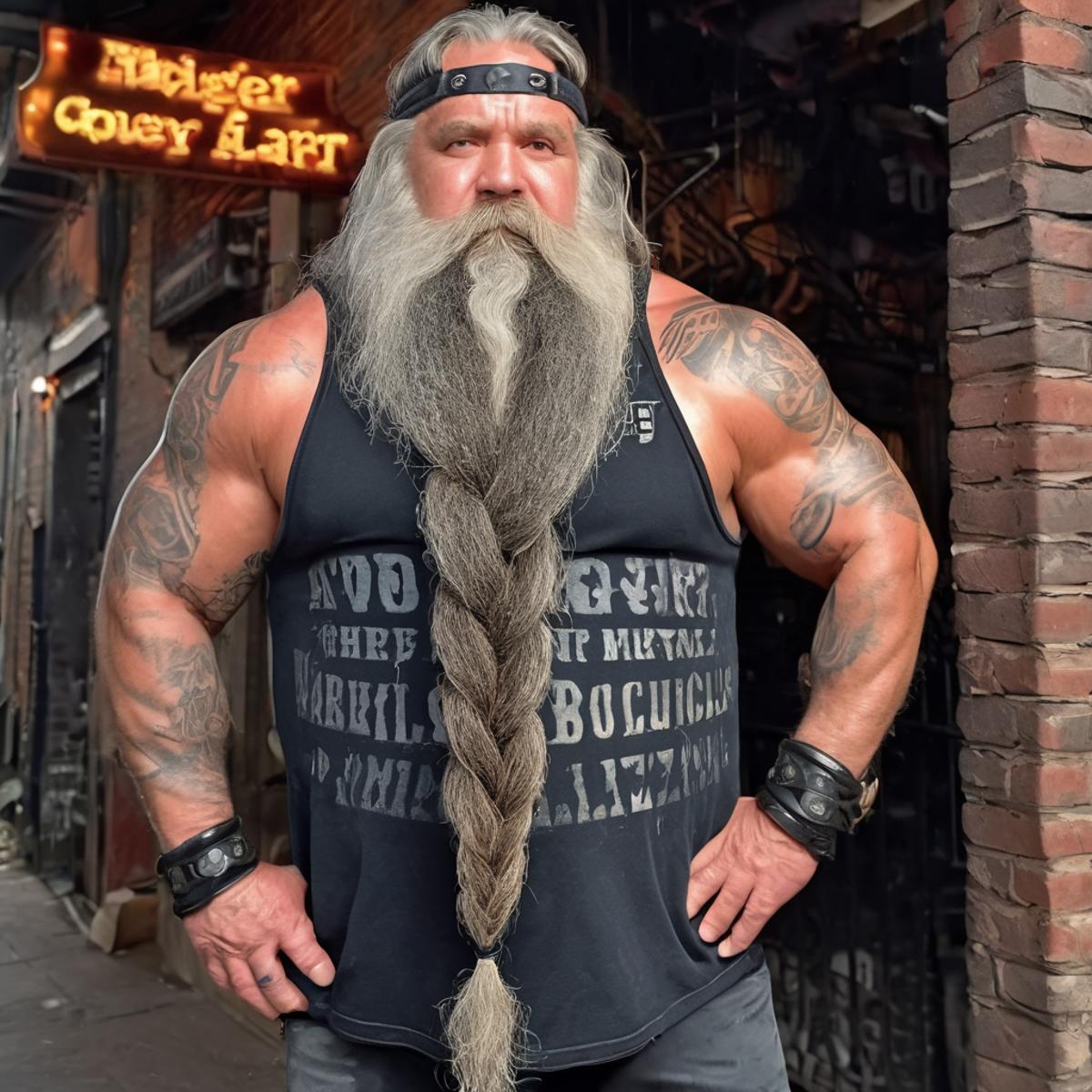 Big Braided Beards - Big Braided Beards | Stable Diffusion XL LoRA | Civitai