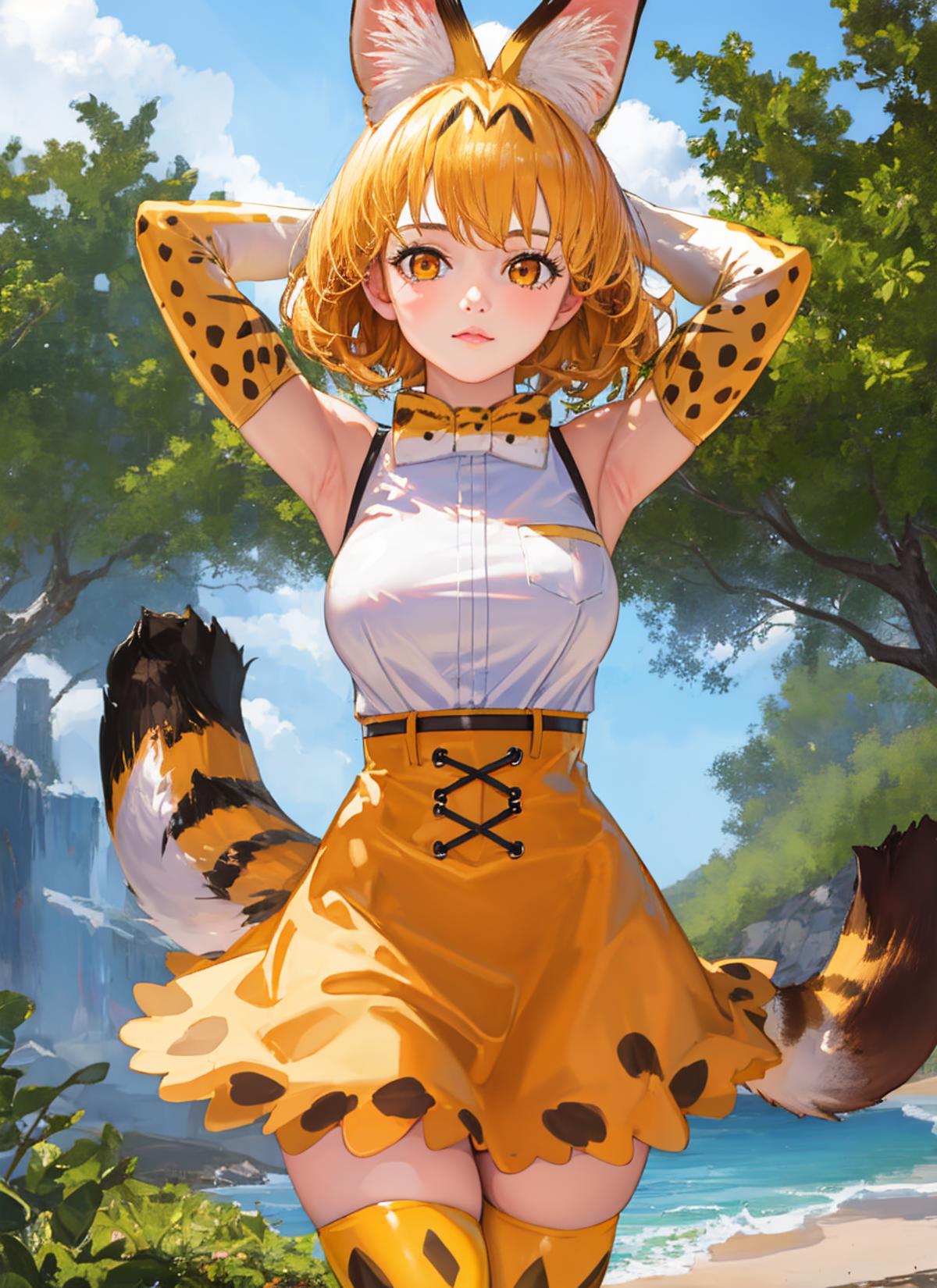 Serval Kemono Friends - v1.0 | Stable Diffusion LoRA | Civitai