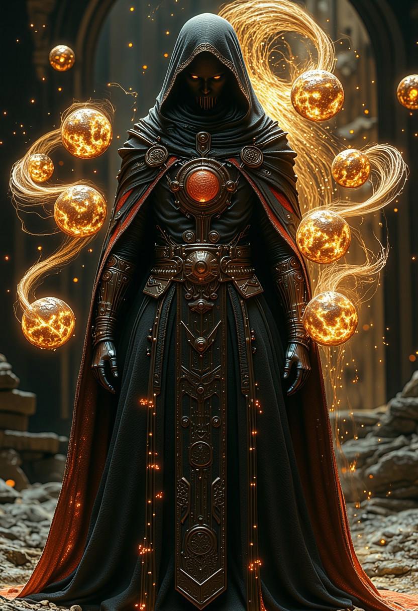 Cyborg Wizard Nairobi | Civitai