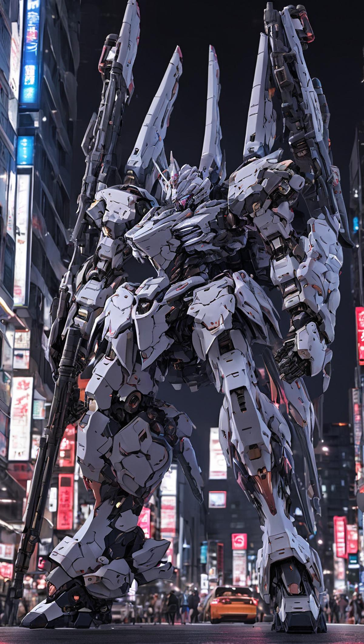 Super robot diffusion XL (Gundam, EVA, ARMORED CORE, BATTLE TECH like mecha lora) - v1.5 ...
