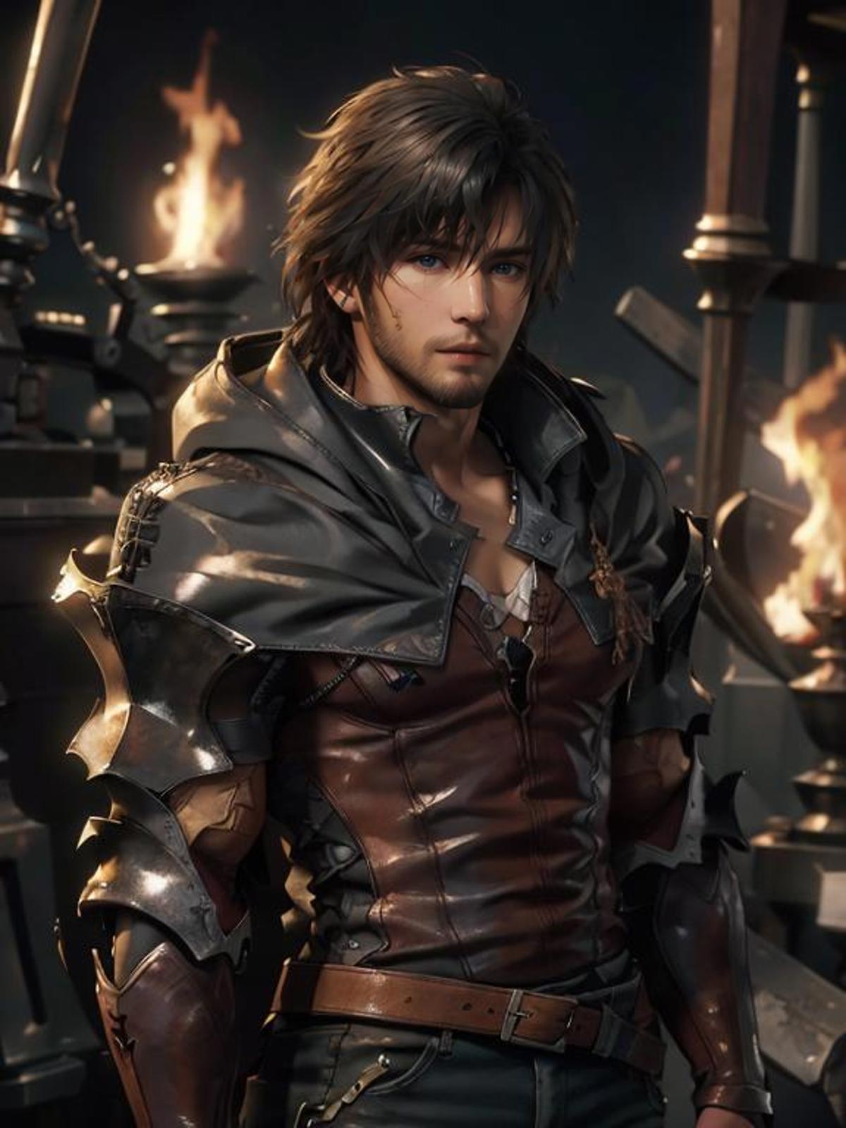 FF16克莱夫 Final Fantasy XVI - Clive Rosfield - v1.0 | Stable Diffusion ...