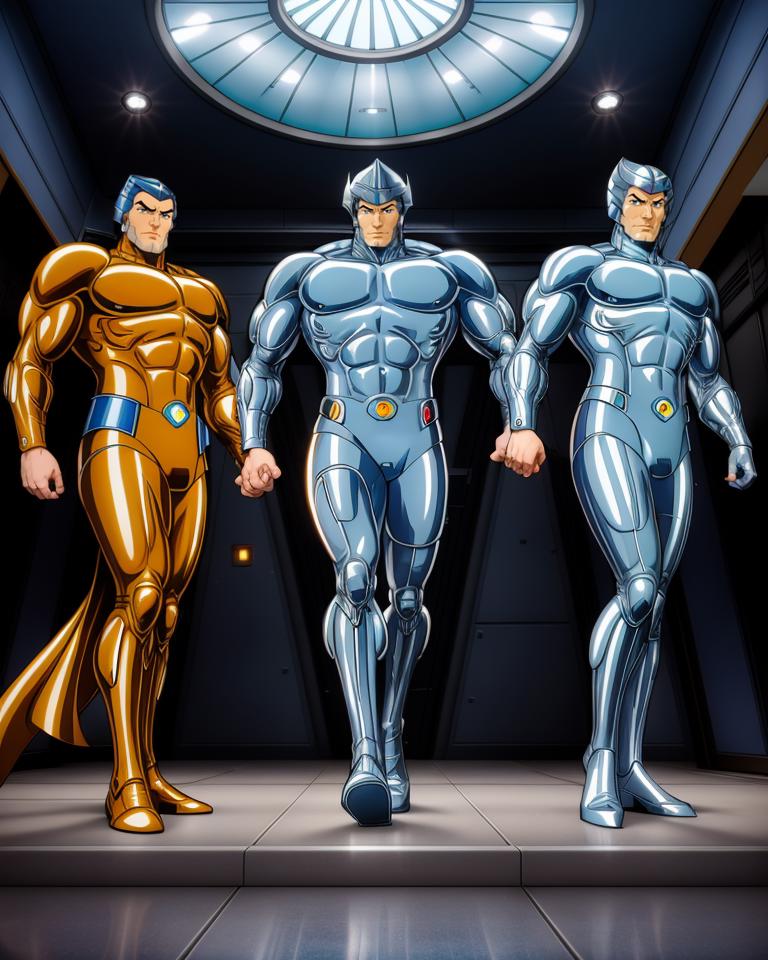 Silverhawks style - Lora 👑 - v1.0 Showcase | Civitai