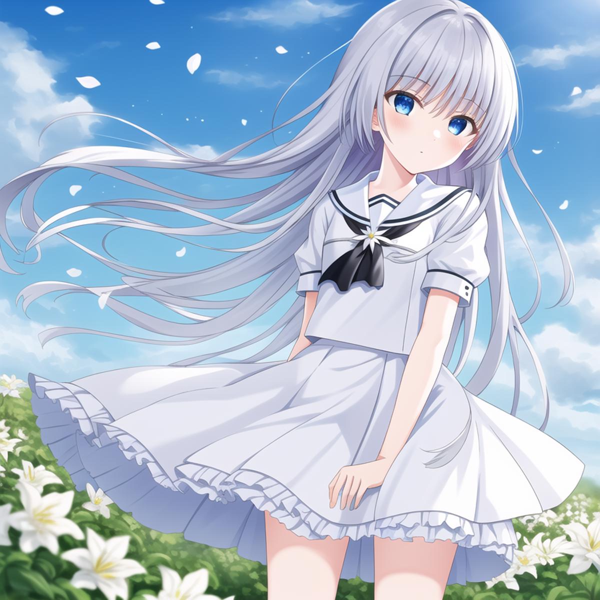 Naruse Shiroha 鳴瀬 しろは (Summer pockets) - Shiroha | Stable Diffusion LoRA | Civitai