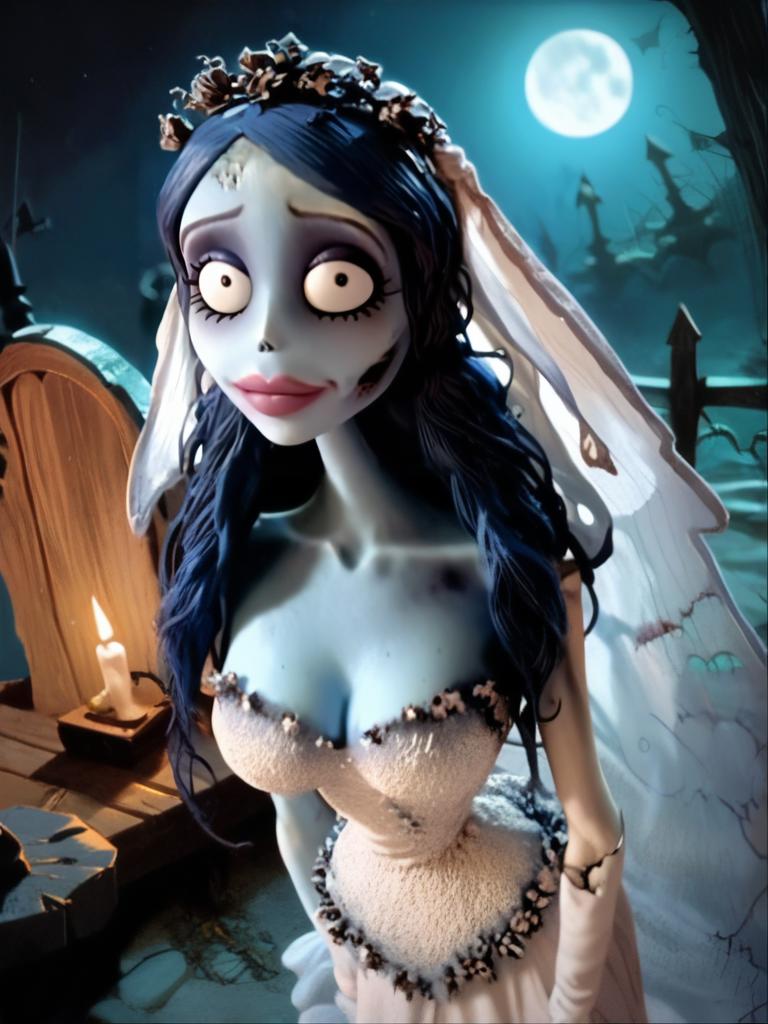 Emily - Corpse Bride - | XL PONY | by YeiyeiArt - -PONY- | Stable Diffusion LoRA | Civitai