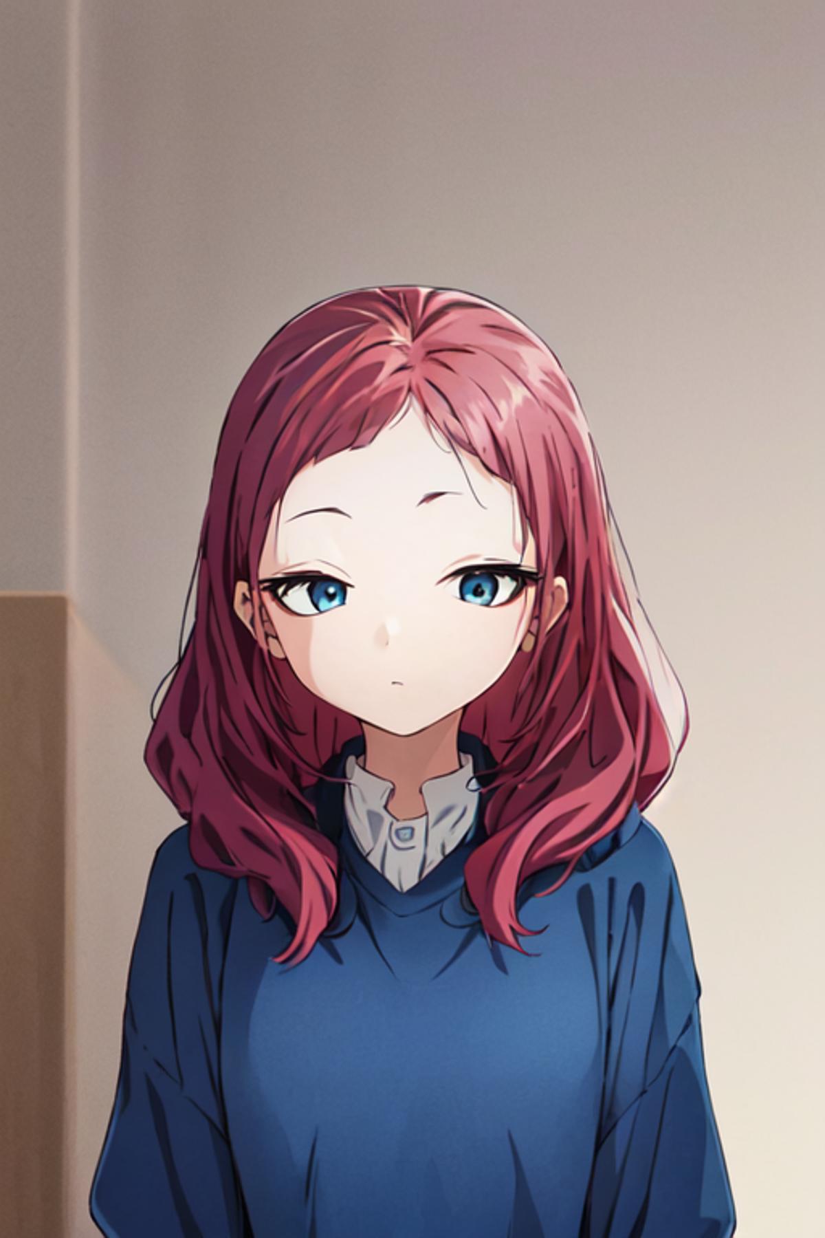 Hoko Chiarashi [ Akebi-chan no Sailor Fuku ] - v1.0 | Stable Diffusion ...