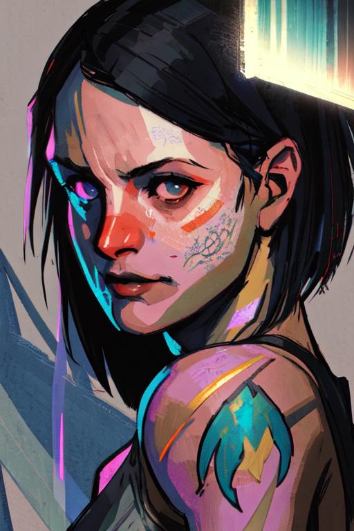 Disco Elysium / Aleksander Rostov / Оil paints & Abstraction / Style ...