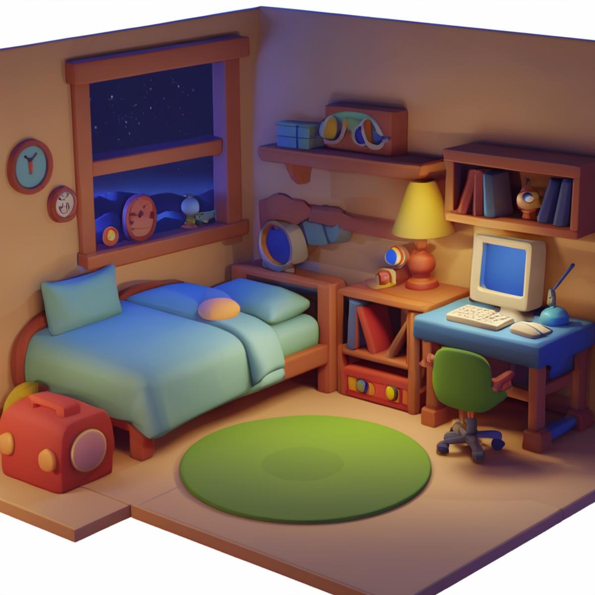 MsceneXL 卡通景景XL - v1.0 | Stable Diffusion XL LoRA | Civitai