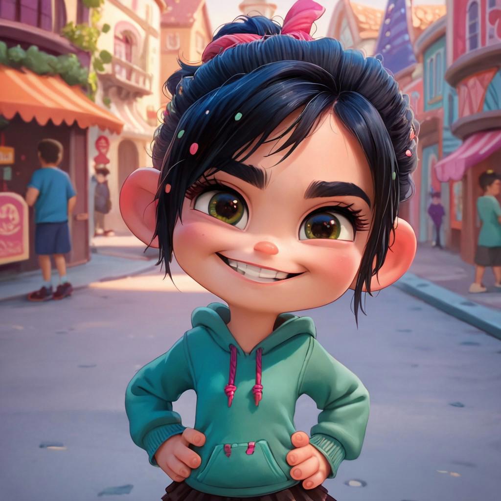 Vanellope von Schweetz - Wreck-It Ralph (Pony) - Vanellope von Schweetz ...