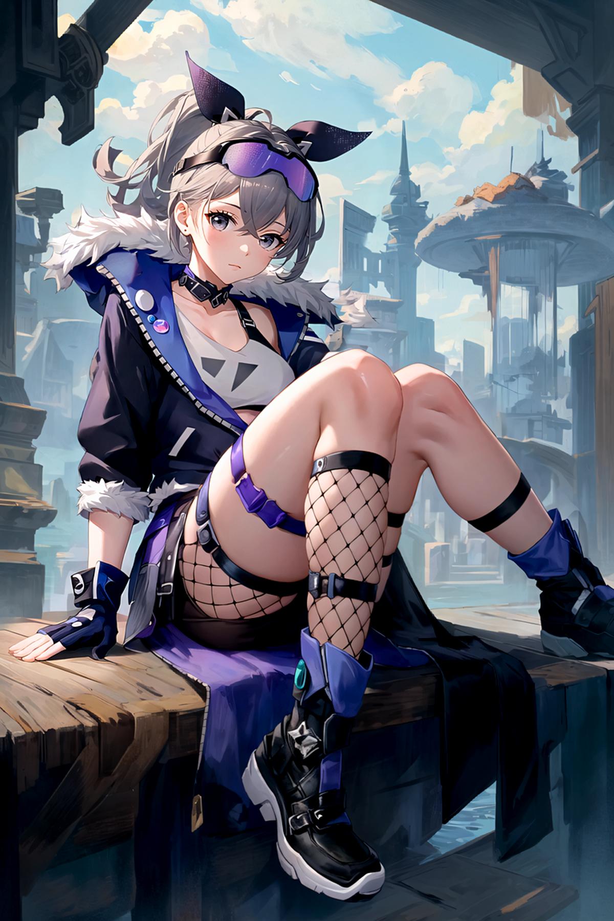 銀狼 - Silver Wolf / Honkai: Star Rail - 崩壊スターレイル - V4 | Stable Diffusion LoRA | Civitai