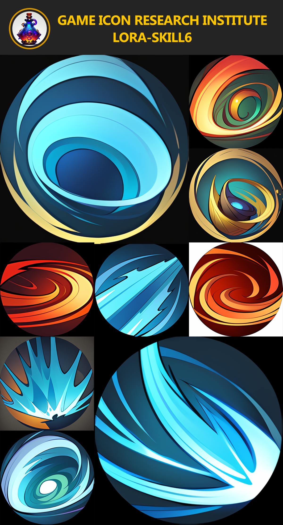 Game Icon Research_Skill6 - v1.0 | Stable Diffusion LoRA | Civitai