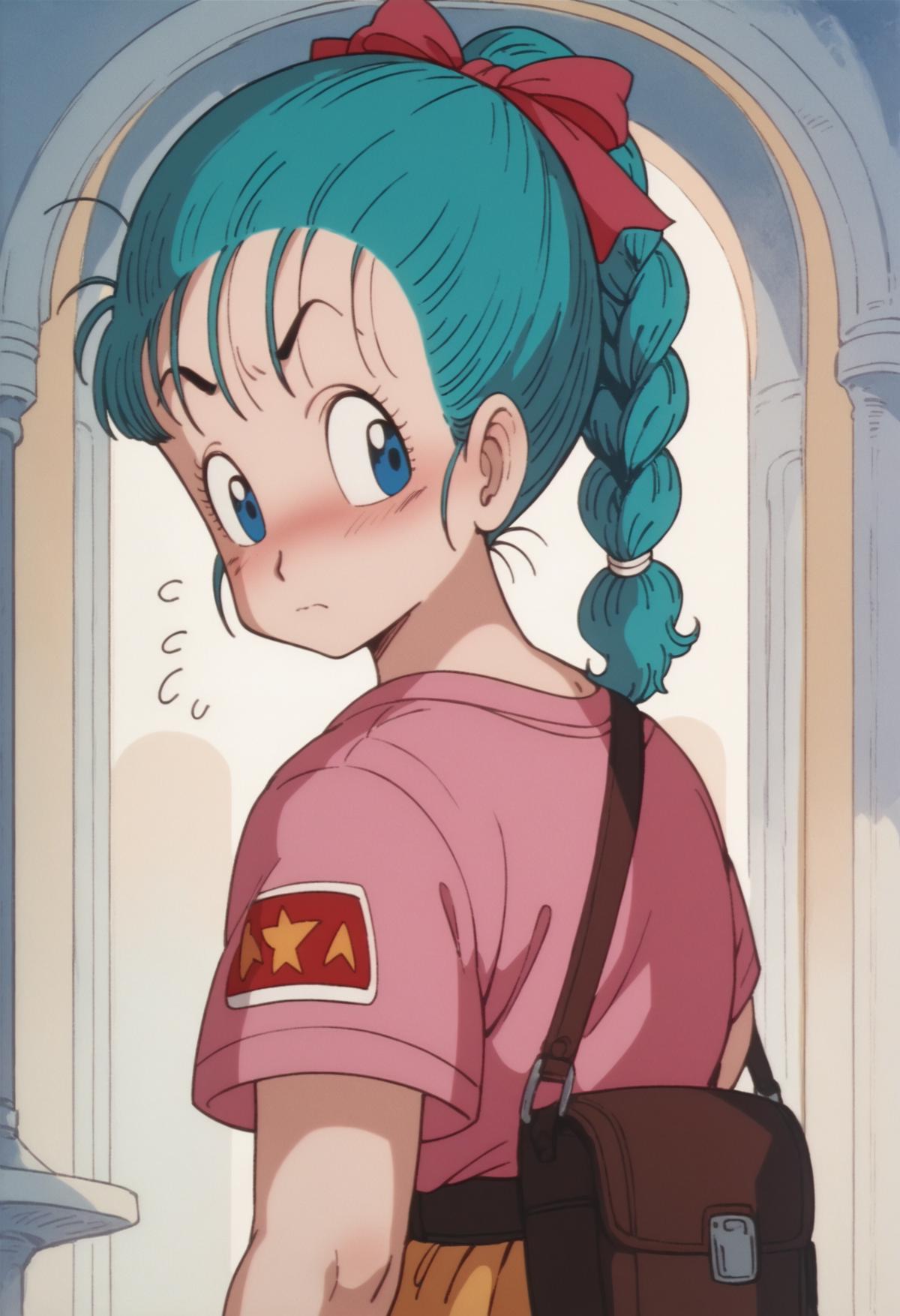 Bulma from Dragon Ball Season 1 - PonyDiffusion XL - v1.0 | Stable Diffusion LoRA | Civitai