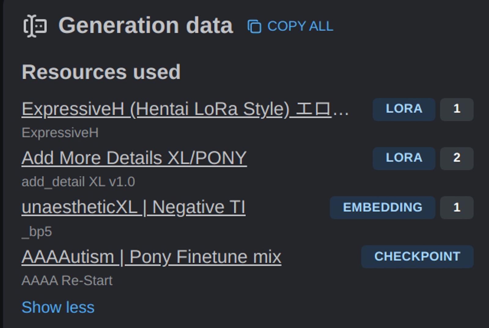 How to mix Pony/SDXL resources with on-site generator | Civitai