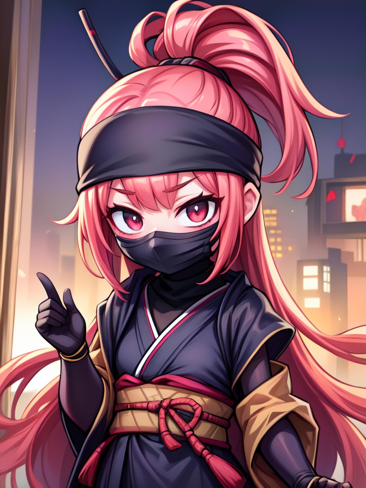 Anime Ninja Mask