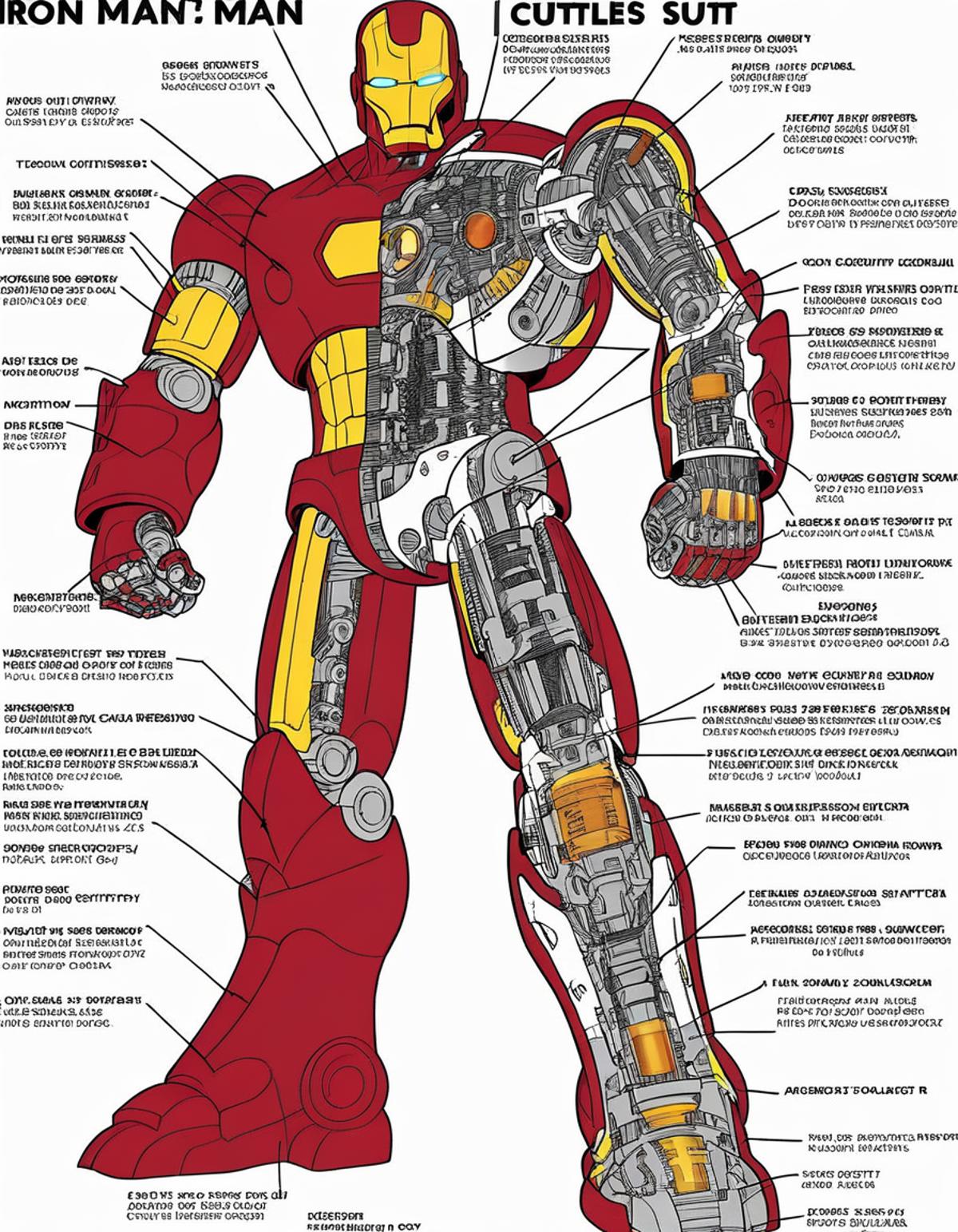 Robot structure diagram Style | SDXL - v1.0 | Stable Diffusion XL LoRA | Civitai