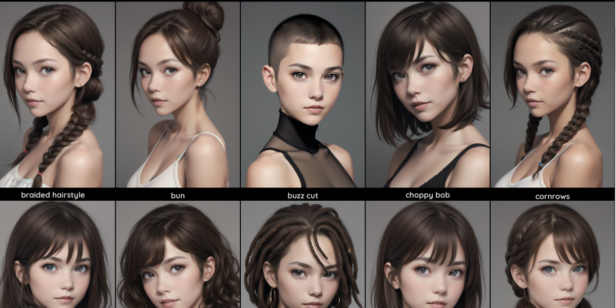 Creating a catalog of hairstyles in ComfyUI | Civitai