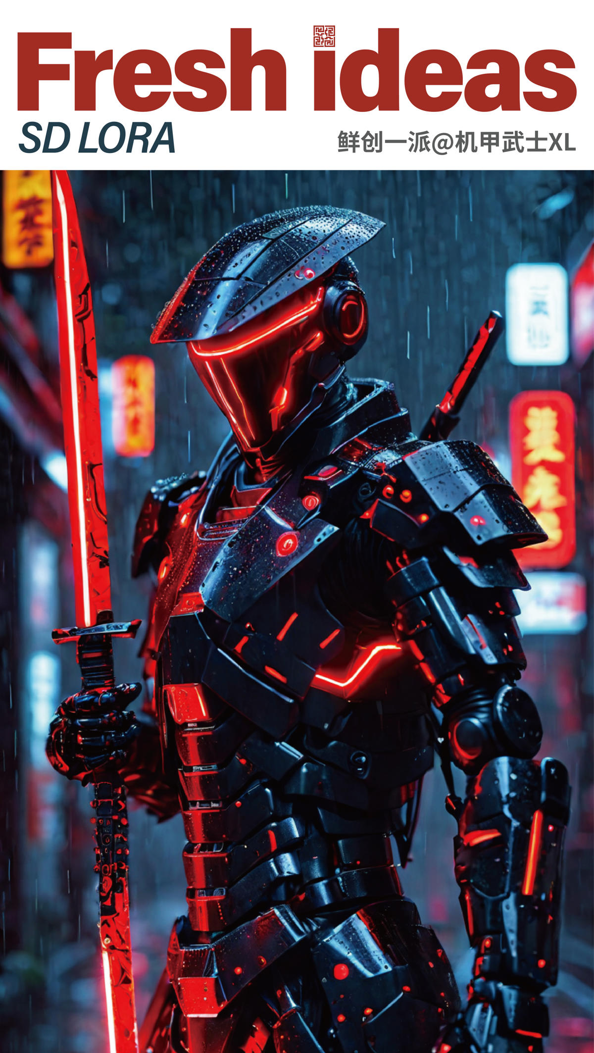 Fresh Ideas@Mecha Samurai _XL - v1.0 | Stable Diffusion LoRA | Civitai