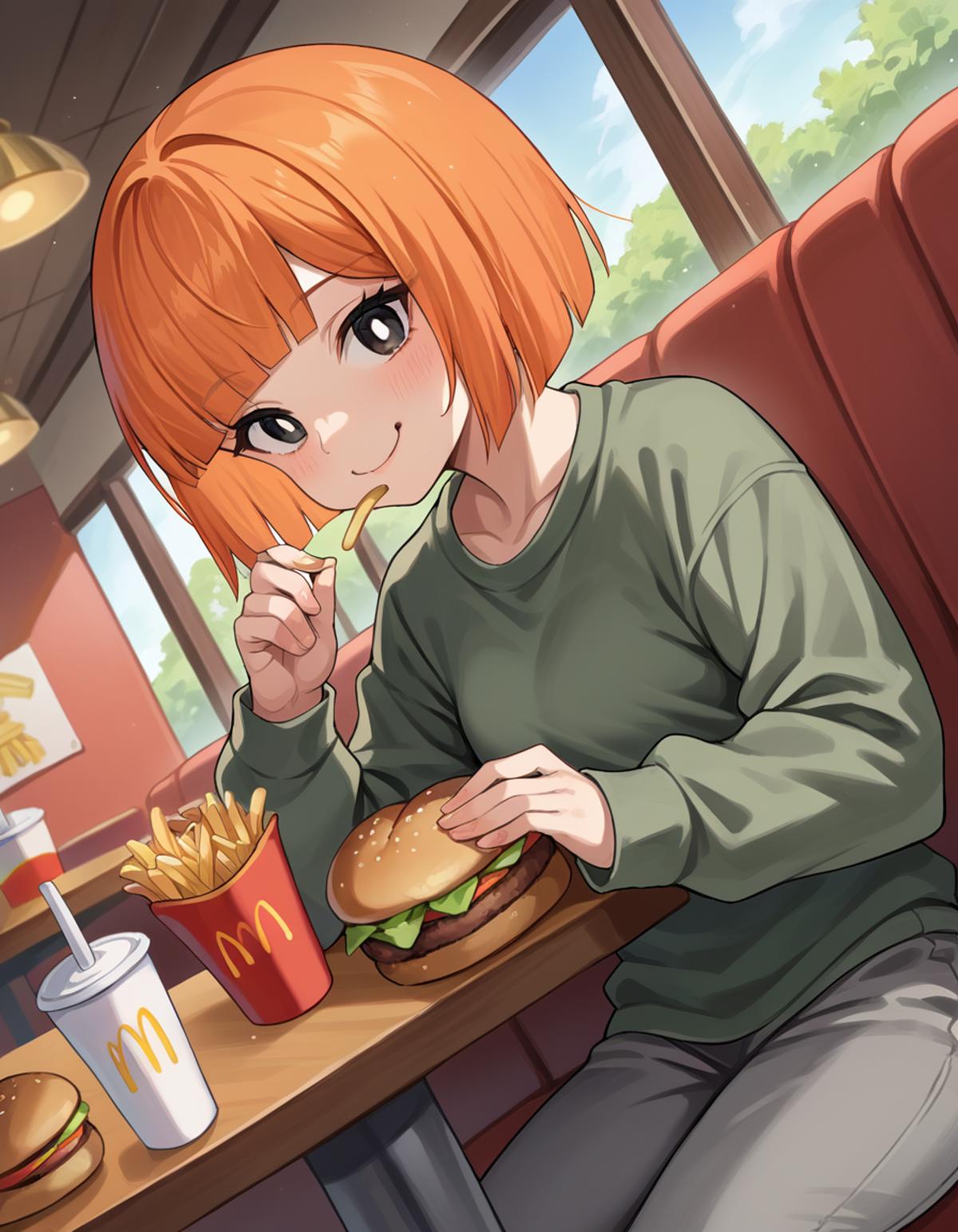 Yoru Mac (Mother) - Mcdonalds - booru | Stable Diffusion LoRA | Civitai