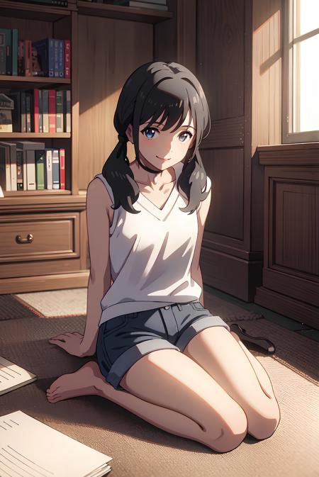 Amano Hina tenki no ko (天气之子-天野阳菜) Weathering with You - Amano Hina | Stable Diffusion LoRA ...