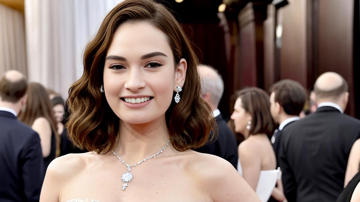 Lily James LoRA - v1.0 | Stable Diffusion LoRA | Civitai Lily James LoRA - v1.0 | Stable Diffusion LoRA | Civitai