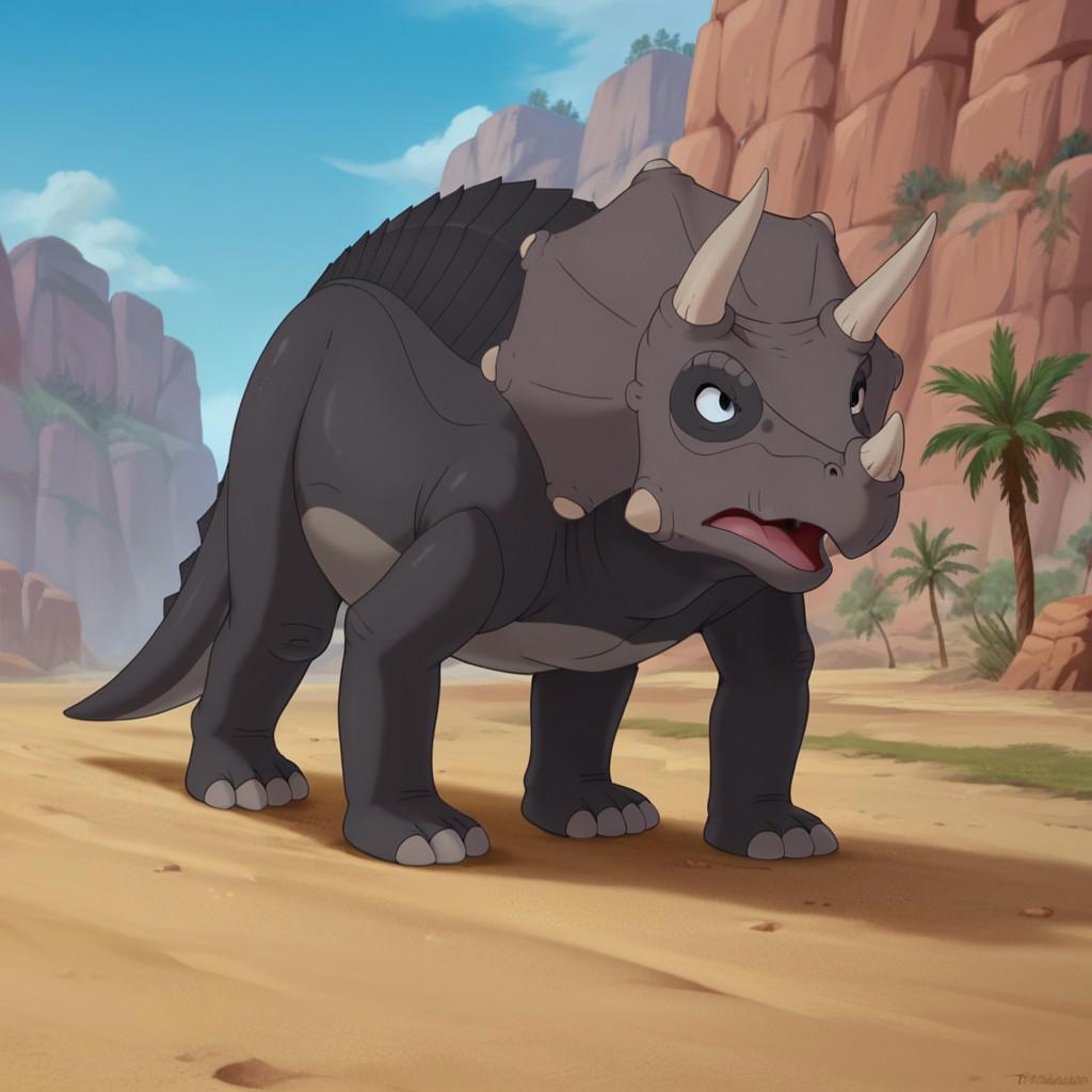 Daddy topps (Cera's Dad) land before time - v1.0 Showcase | Civitai