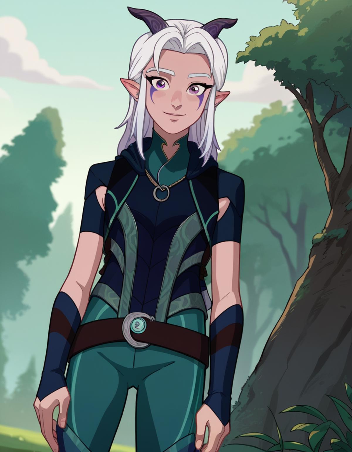Rayla - The Dragon Prince - COMMISSION - anime | Stable Diffusion LoRA ...