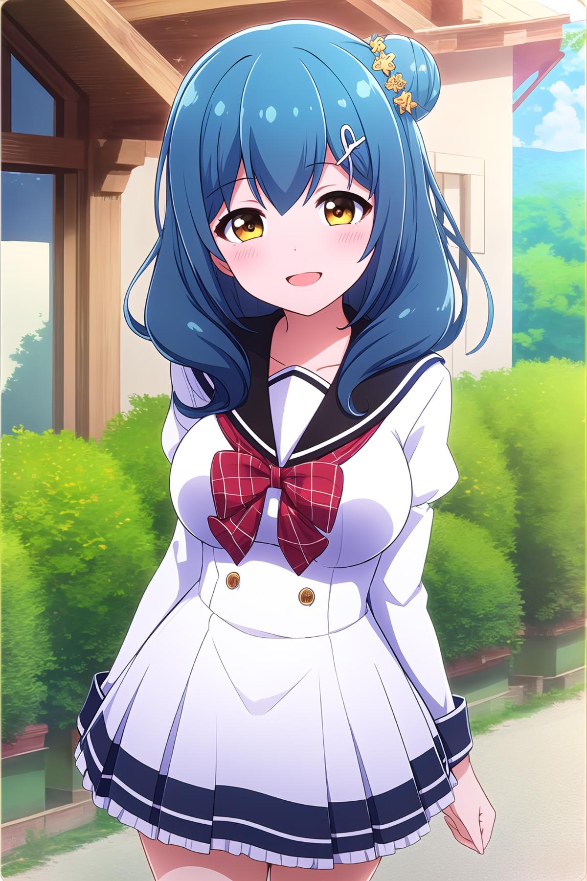 Kunieda Shiho (Battle Girl High School) | 国枝詩穂 (バトルガール ハイスクール) - v2.0 | Stable Diffusion LoRA ...